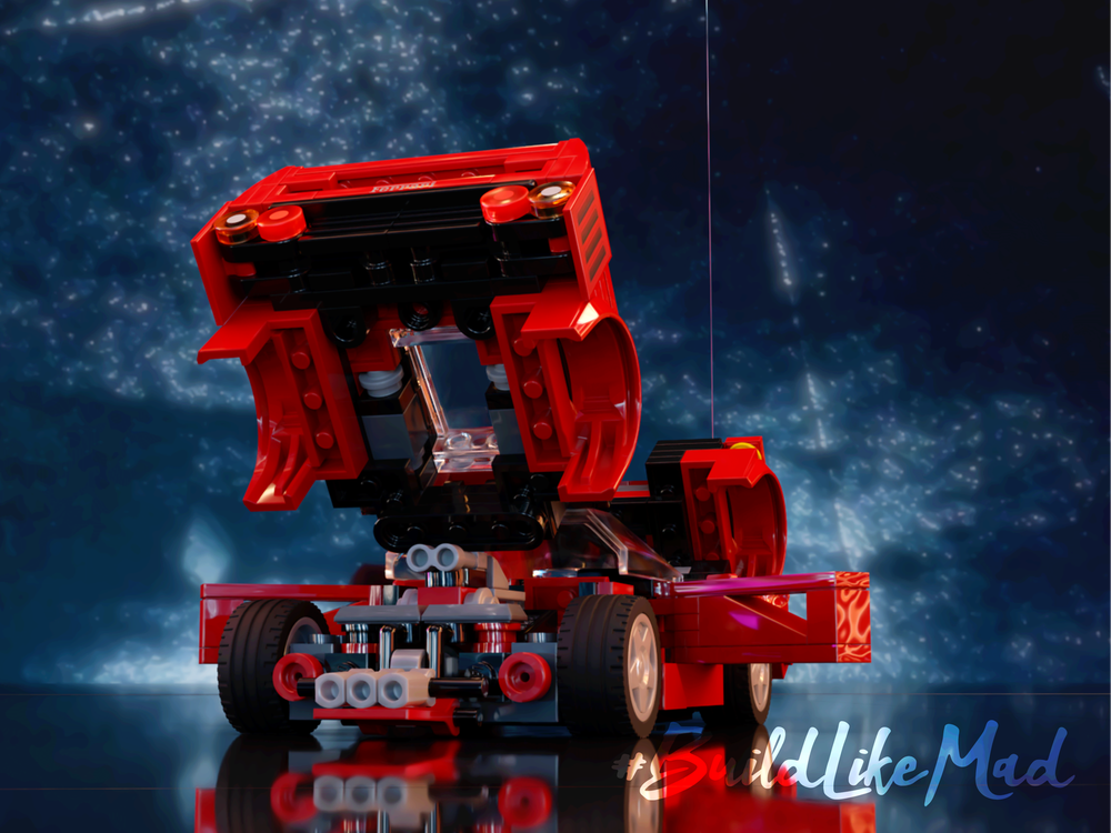 LEGO MOC MadDadBricks' Ultimate F40 PRO by MadDadBricks | Rebrickable - Build with LEGO