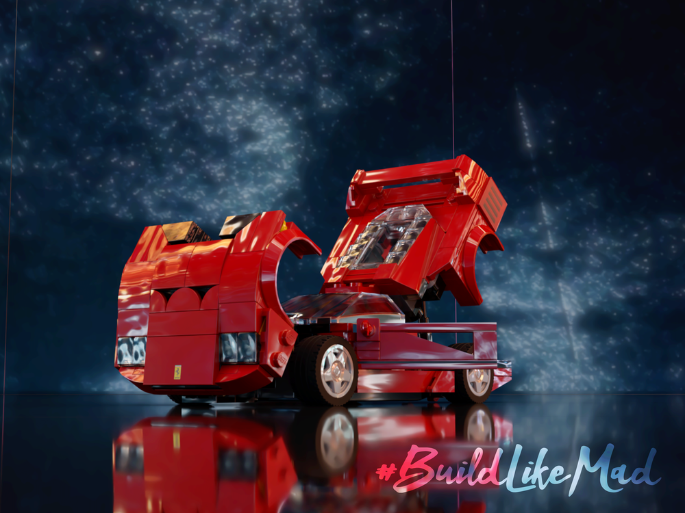 LEGO MOC MadDadBricks' Ultimate F40 PRO by MadDadBricks | Rebrickable - Build with LEGO