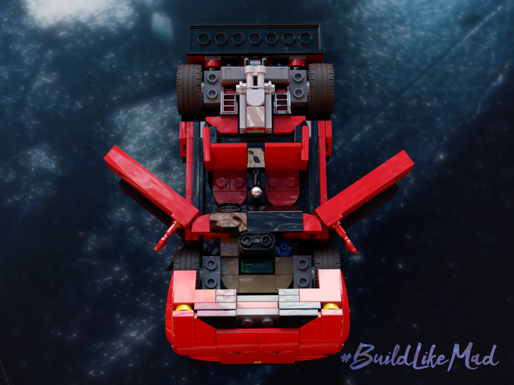LEGO MOC MadDadBricks' Ultimate F40 PRO by MadDadBricks | Rebrickable - Build with LEGO