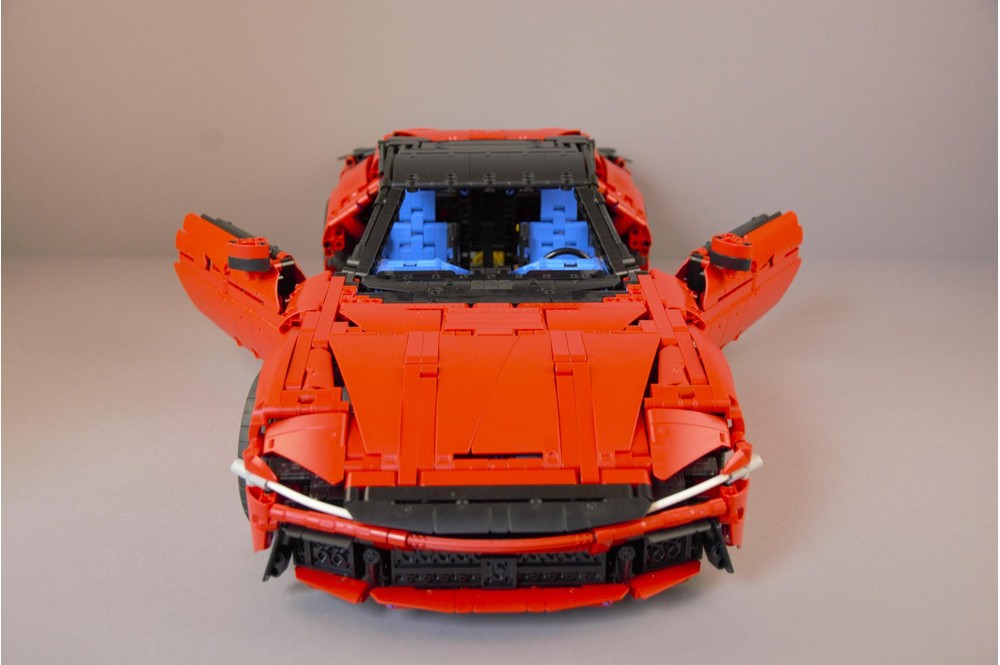 LEGO MOC Ferrari 12Cilindri - 1:8 - 42143 B Model by Alex Ilea ...