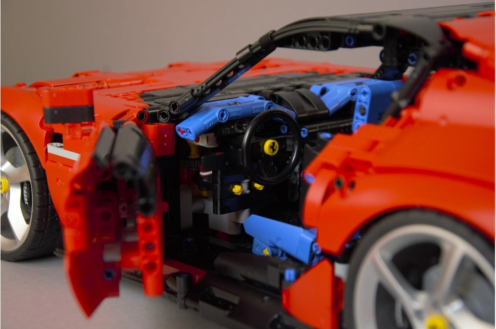 LEGO MOC Ferrari 12Cilindri - 1:8 - 42143 B Model by Alex Ilea ...