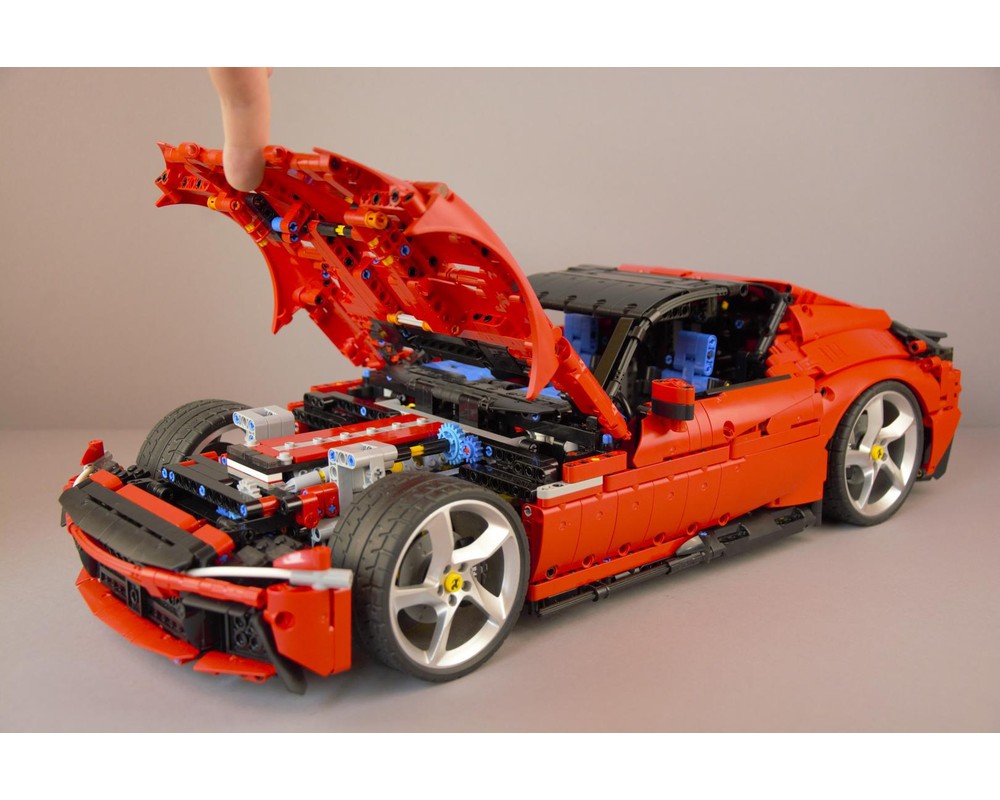 LEGO MOC Ferrari 12Cilindri - 1:8 - 42143 B Model by Alex Ilea ...