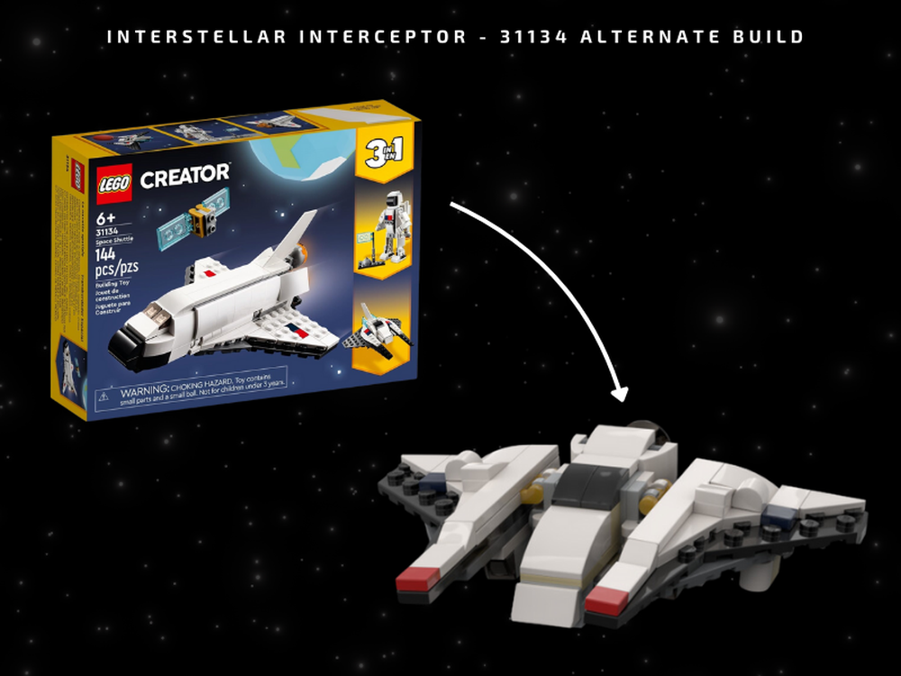 Lego Moc Interstellar Interceptor 31134 Alternate Build By Xshepherdx