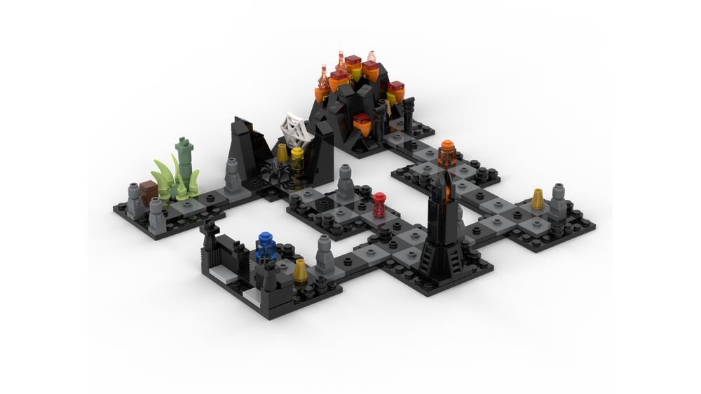 LEGO MOC Heroica - The ashes of Mordor by Cegeha Elbe | Rebrickable ...