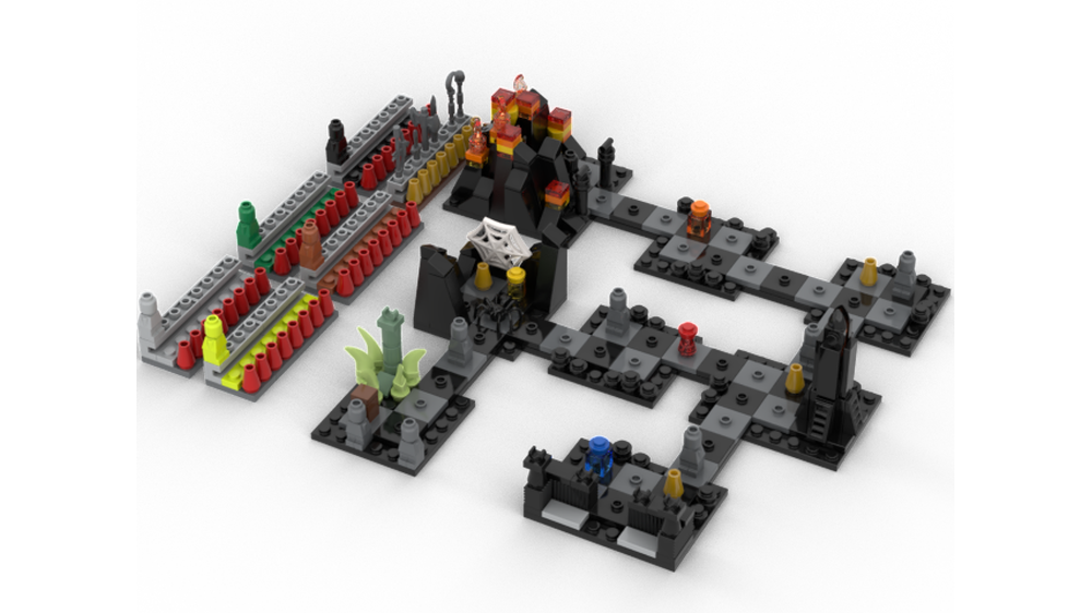 LEGO MOC Heroica - The ashes of Mordor by Cegeha Elbe | Rebrickable ...