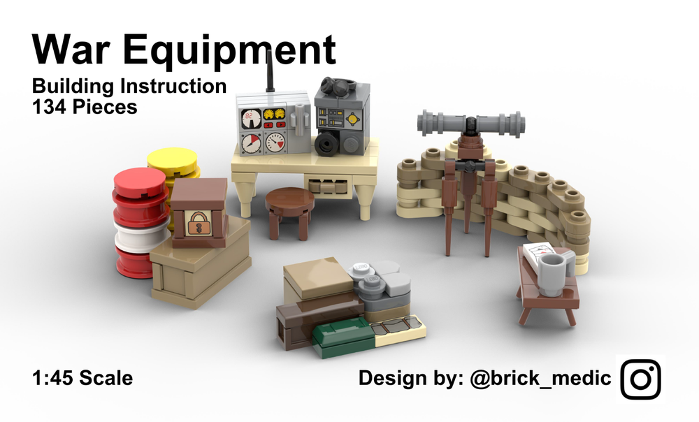 LEGO MOC War Equipment by brick_medic | Rebrickable - Build with LEGO