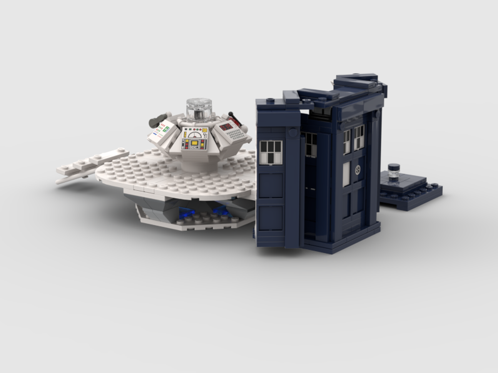 LEGO MOC Classic Doctor Who Tardis and Console by Isarealboy88 ...