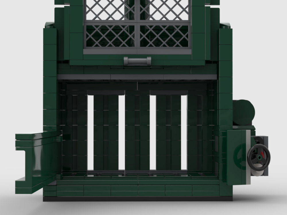 Lego Moc Marathon Vertical Cardboard Baler By Donutfilms Rebrickable