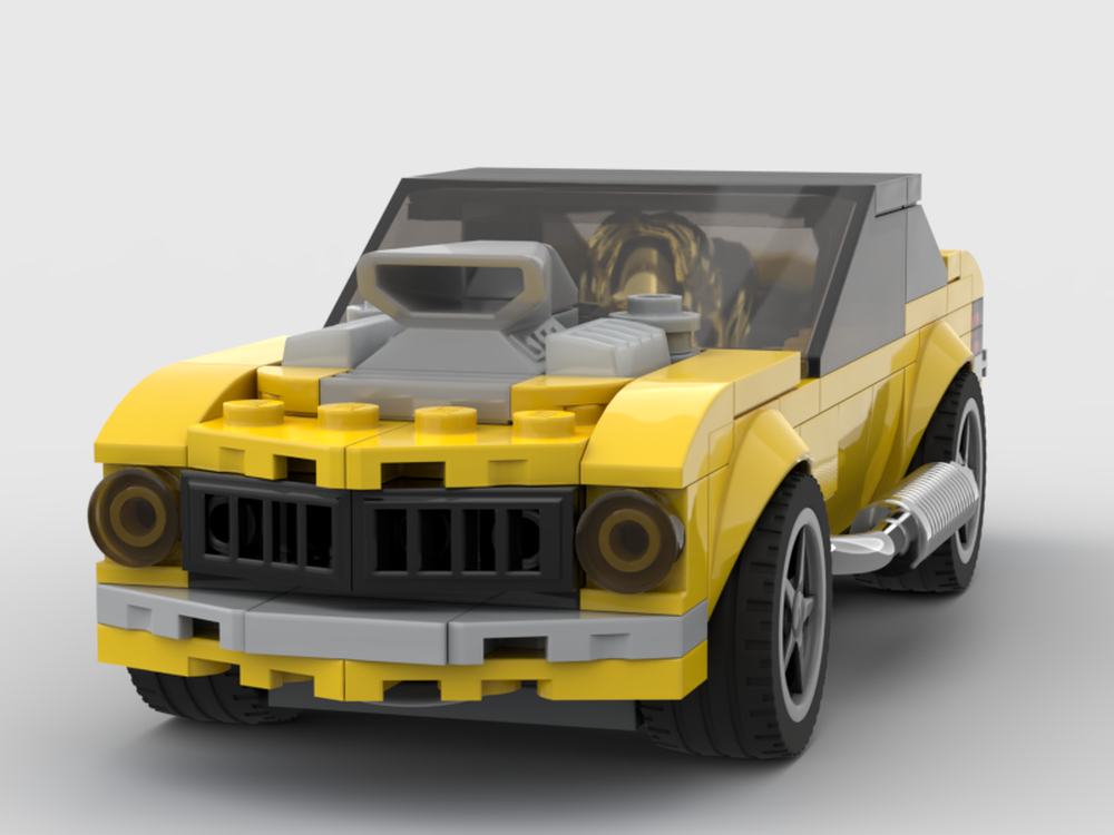 LEGO MOC-191521 6 Wide Muscle car by Pumpapastej | Rebrickable - Build ...