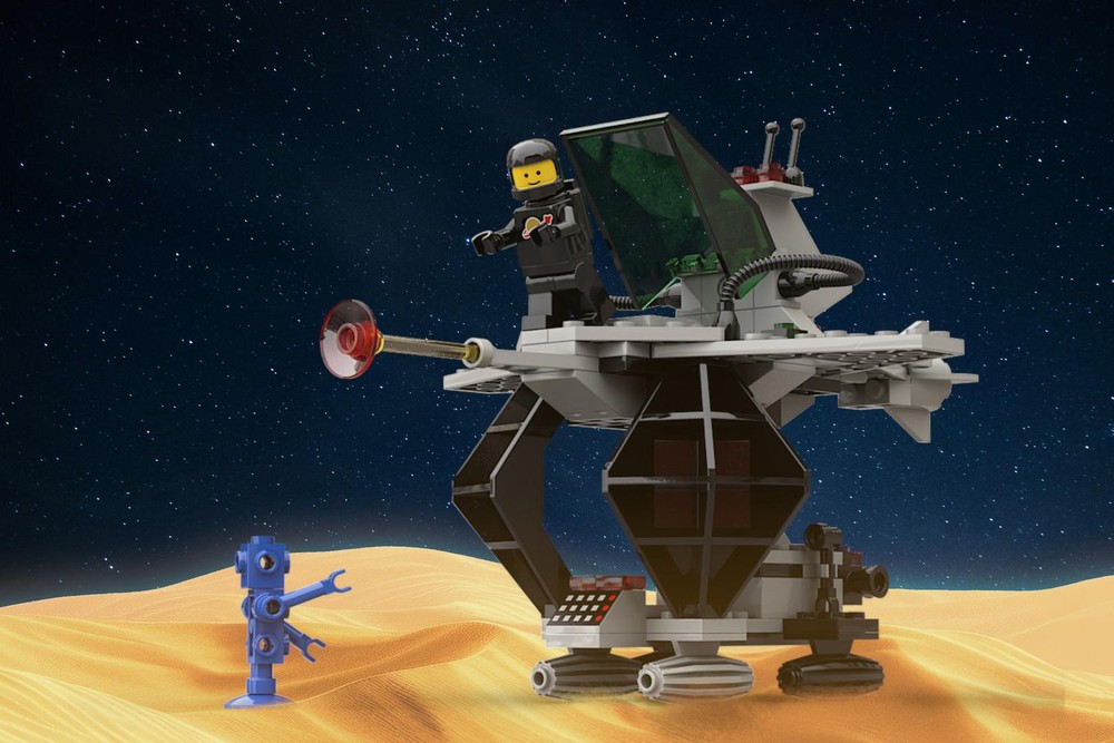 LEGO MOC Space, 6891 - Gamma V Laser Craft alternate build by pturecki ...