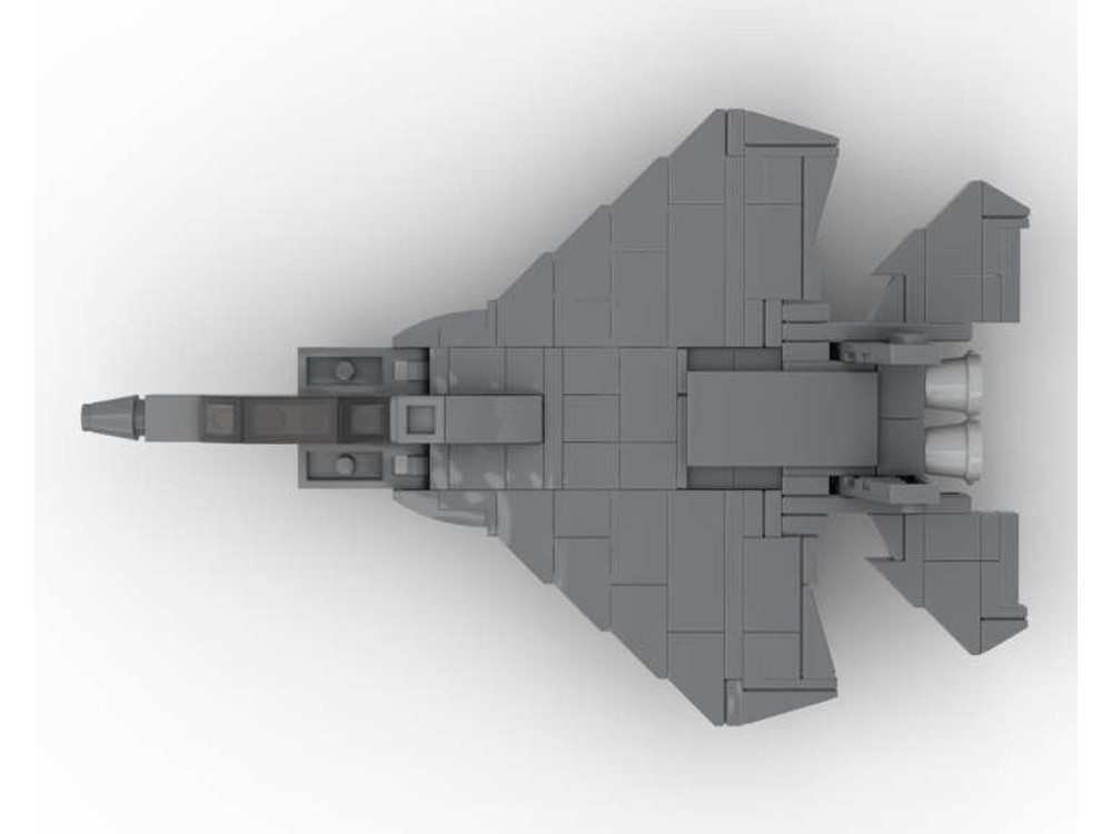 Lego Moc Boeing Mcdonnell Douglas F 15e Strike Eagle Microscale By