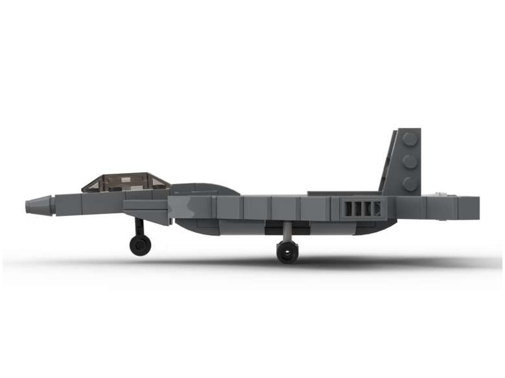 Lego Moc Boeing Mcdonnell Douglas F 15e Strike Eagle Microscale By