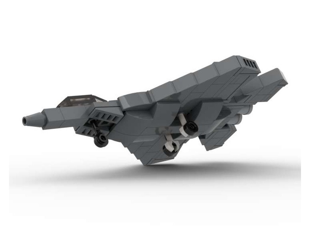 Lego Moc Boeing Mcdonnell Douglas F 15e Strike Eagle Microscale By