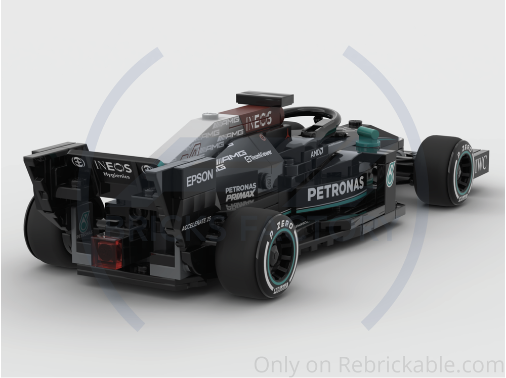 LEGO MOC F1 Mercedes W12 by Pit Lane Bricks Factory | Rebrickable ...