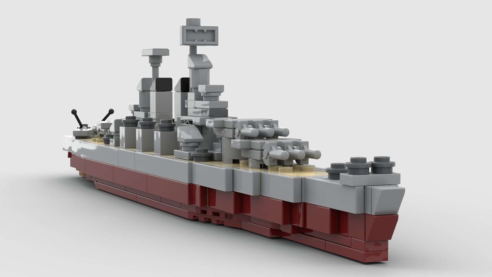 LEGO MOC USS Baltimore by RMC1138 | Rebrickable - Build with LEGO