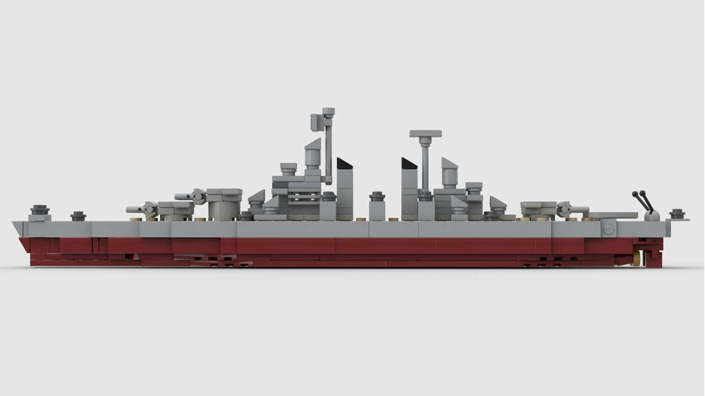 LEGO MOC USS Baltimore by RMC1138 | Rebrickable - Build with LEGO
