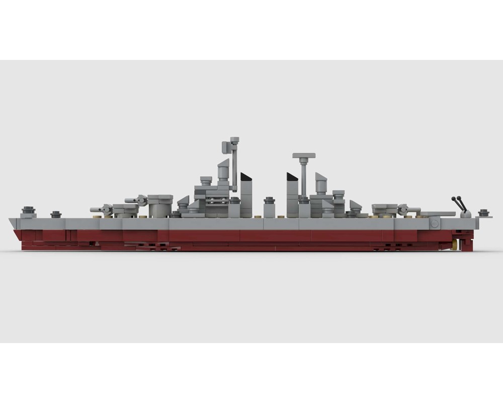 Lego Moc Uss Baltimore By Rmc1138 Rebrickable Build With Lego