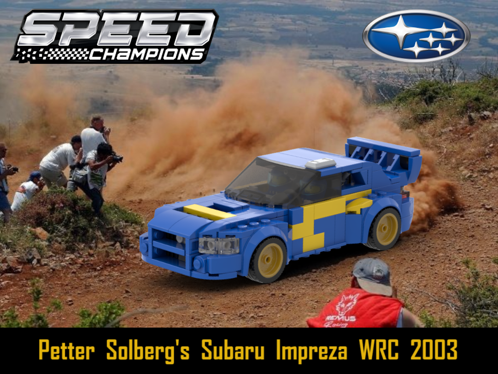 LEGO MOC Subaru Impreza WRC by symbioza | Rebrickable - Build with LEGO