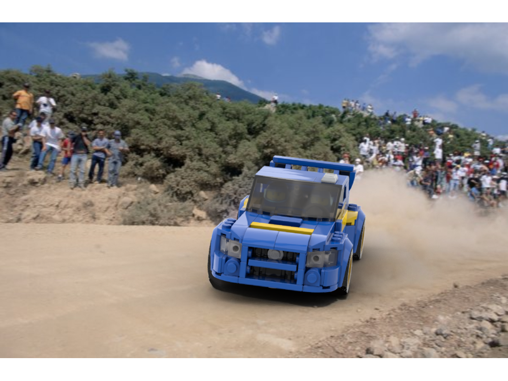LEGO MOC Subaru Impreza WRC by symbioza | Rebrickable - Build with LEGO