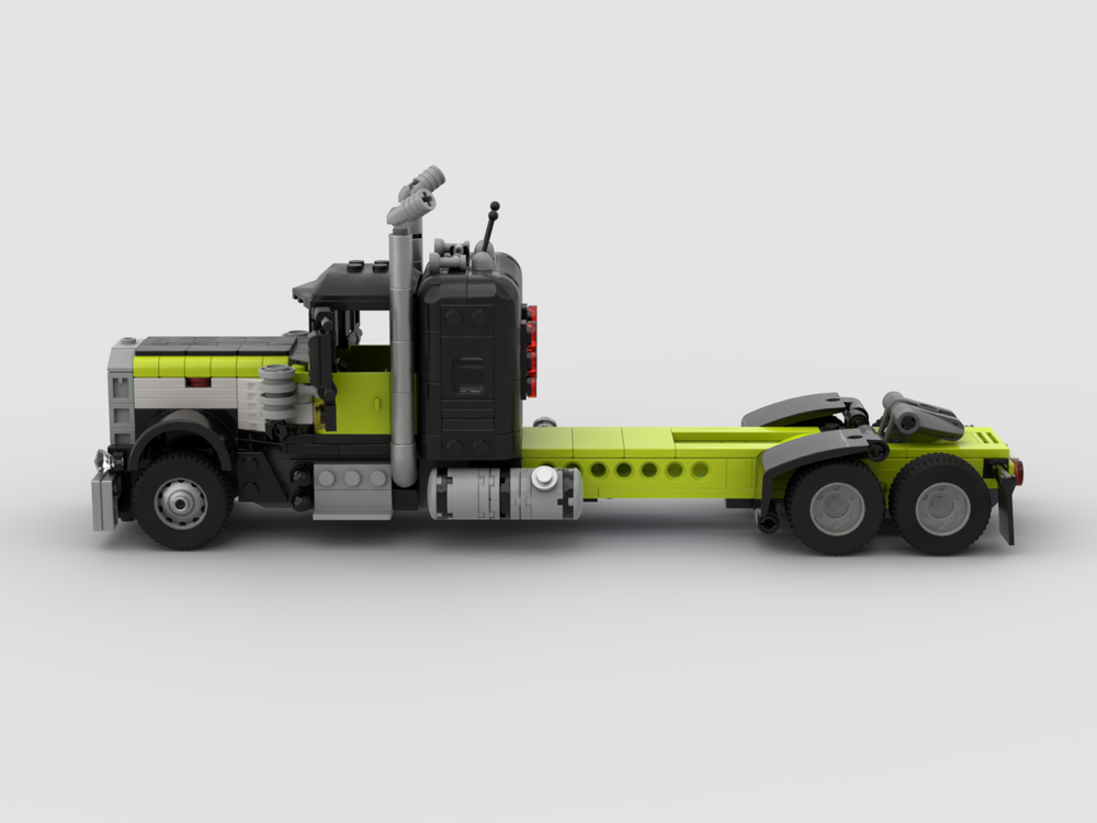 LEGO MOC Peterbilt Semi with Sleeper by owstin | Rebrickable - Build ...