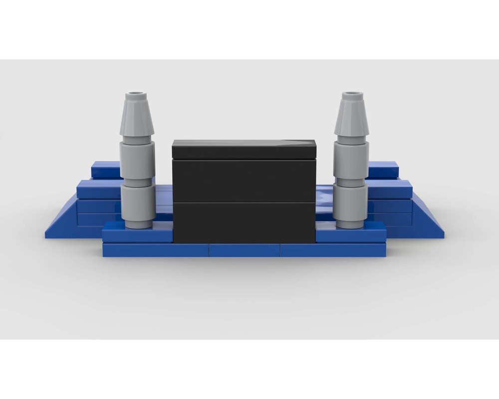 LEGO MOC Mini HMS Ajax by RMC1138 | Rebrickable - Build with LEGO
