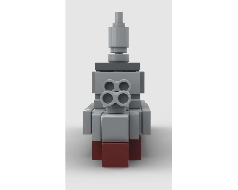 LEGO MOC Mini HMS Ajax by RMC1138 | Rebrickable - Build with LEGO