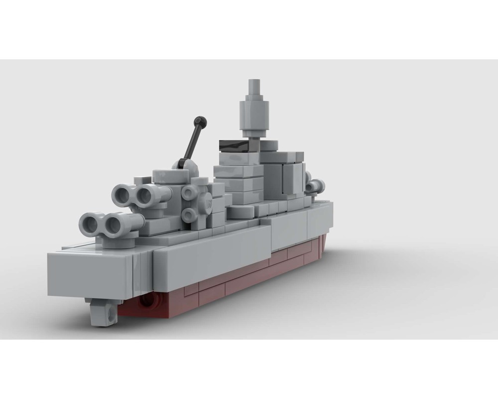 LEGO MOC Mini HMS Ajax by RMC1138 | Rebrickable - Build with LEGO