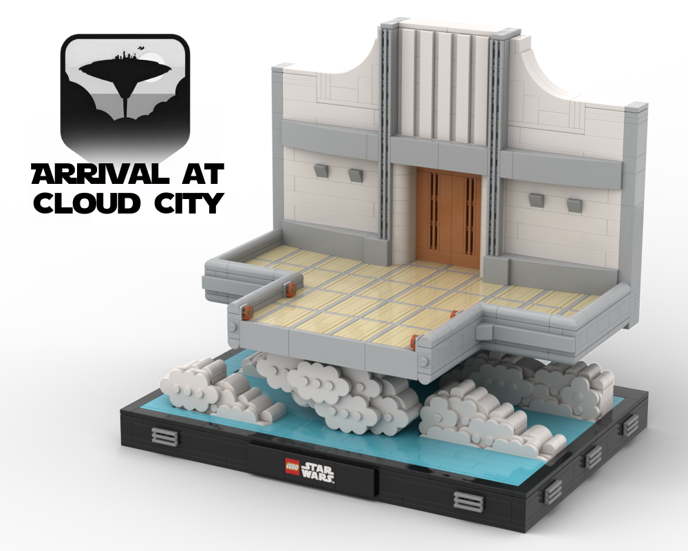 Lego Moc17440 Cloud City Latest Star Wars 2018