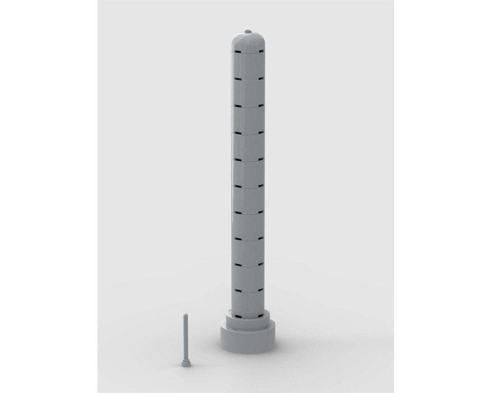 Lego Moc Upscaled Antenna By Briquoleur Rebrickable Build With Lego