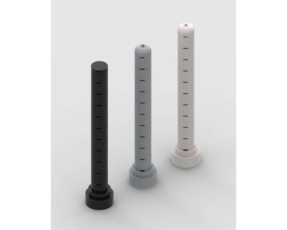 LEGO MOC Upscaled antenna by Briquoleur | Rebrickable - Build with LEGO