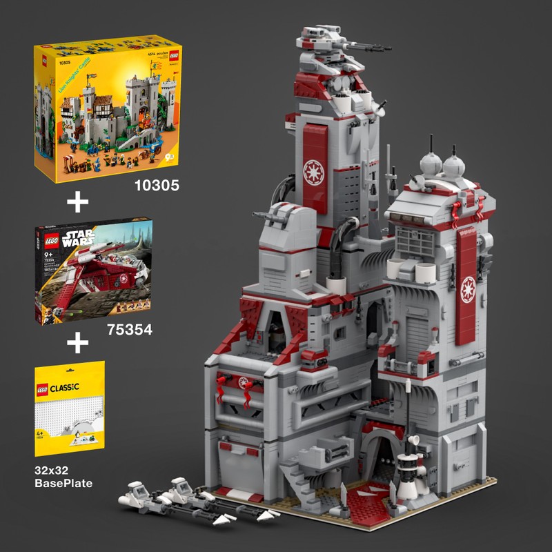 LEGO MOC Republic Base by terauma | Rebrickable - Build with LEGO