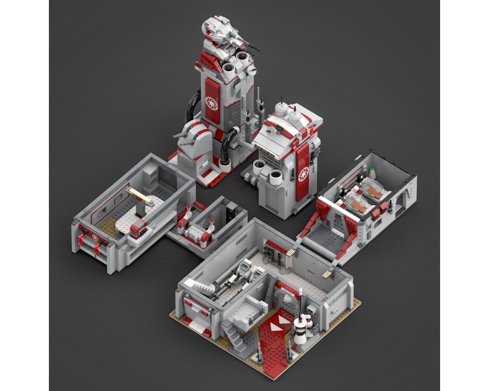 LEGO MOC Republic Base by terauma | Rebrickable - Build with LEGO