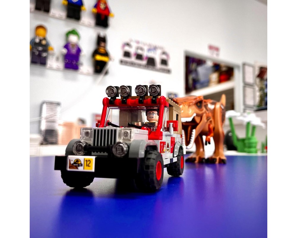 Lego Moc Jurassic Park Jeep 12 Jp12 By Plasticjango Rebrickable