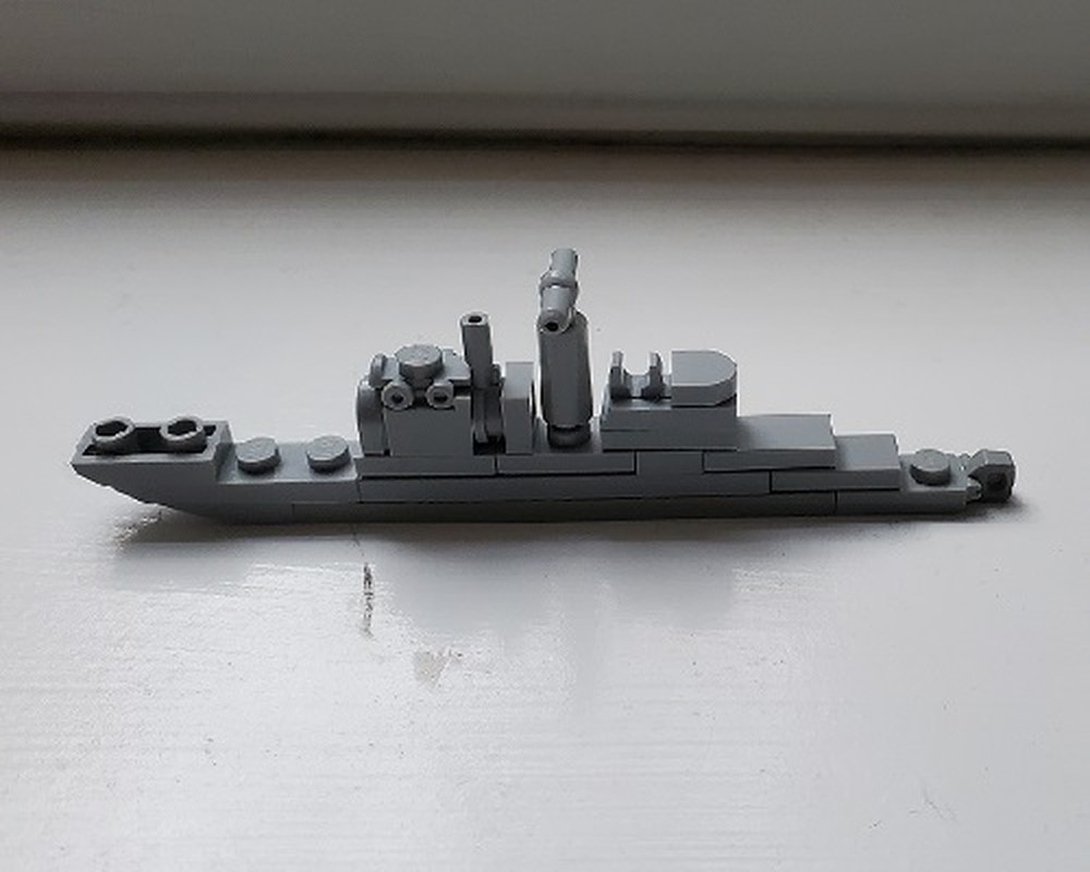 LEGO MOC Nano Ticonderoga Class Guided Missile Cruiser by bcwbricks ...