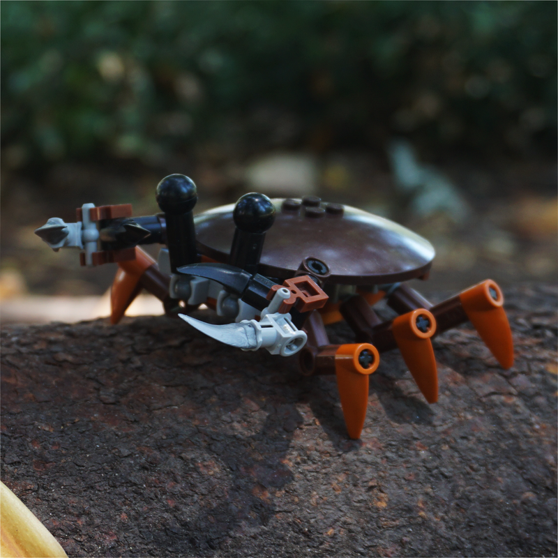 LEGO MOC Brick build Ussal Crab by Ferox_journey | Rebrickable - Build ...