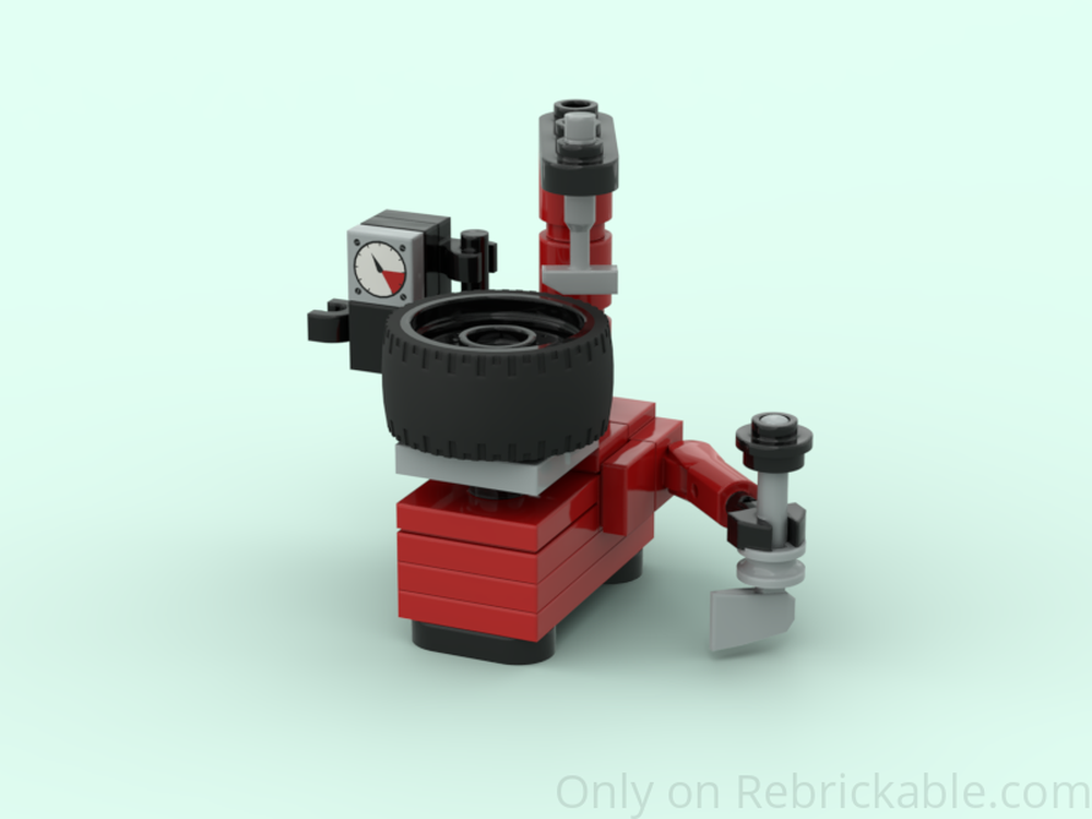 LEGO MOC Speed Champions mechanic and garage equipment collection by ac ...