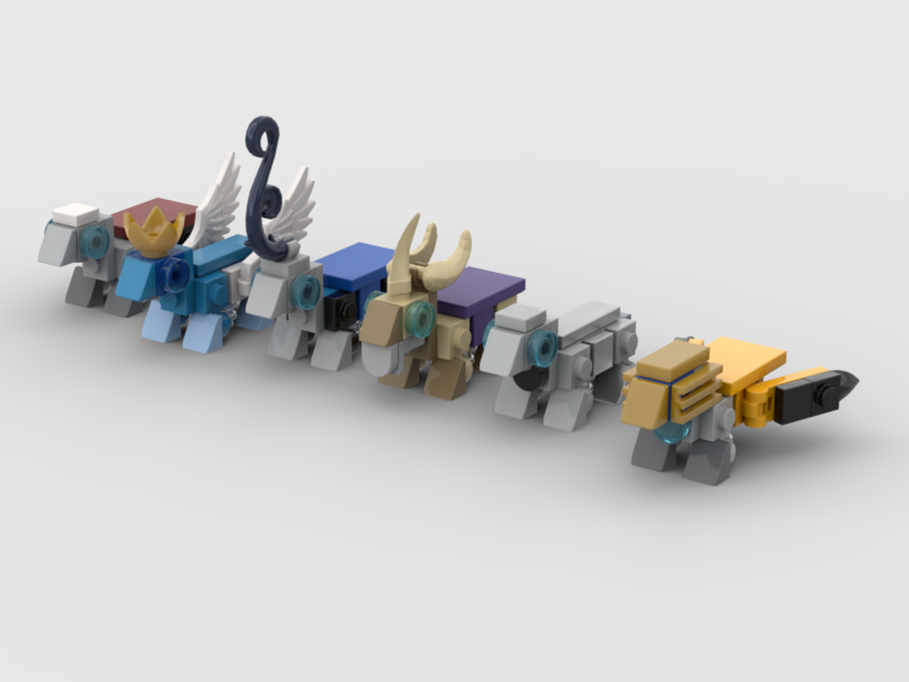 LEGO MOC Pony Pantheon of Death by GargonLe | Rebrickable - Build with LEGO