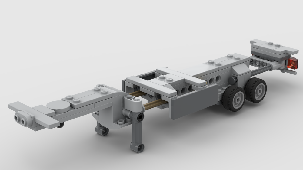 Lego Moc Extendable Container Trailer By Phigeon Rebrickable Build