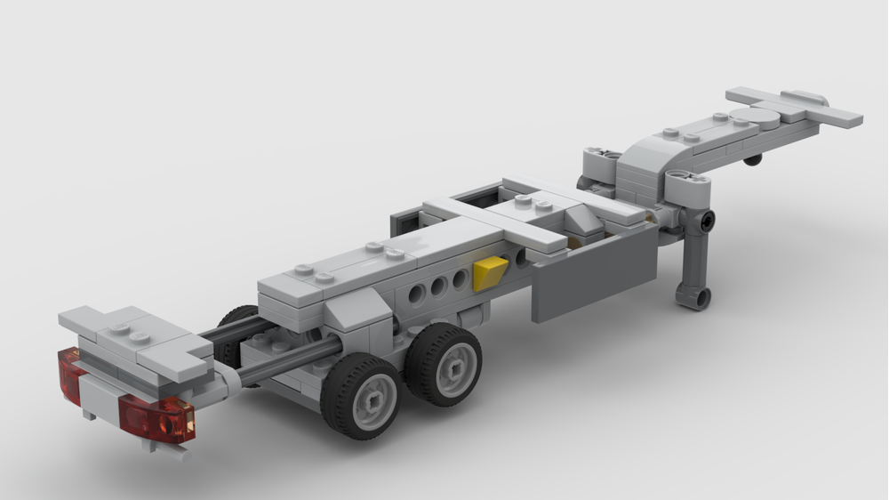 Lego Moc Extendable Container Trailer By Phigeon Rebrickable Build