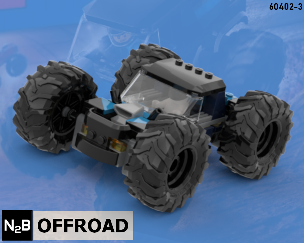 LEGO MOC 60402-3 Offroad by n2brick | Rebrickable - Build with LEGO
