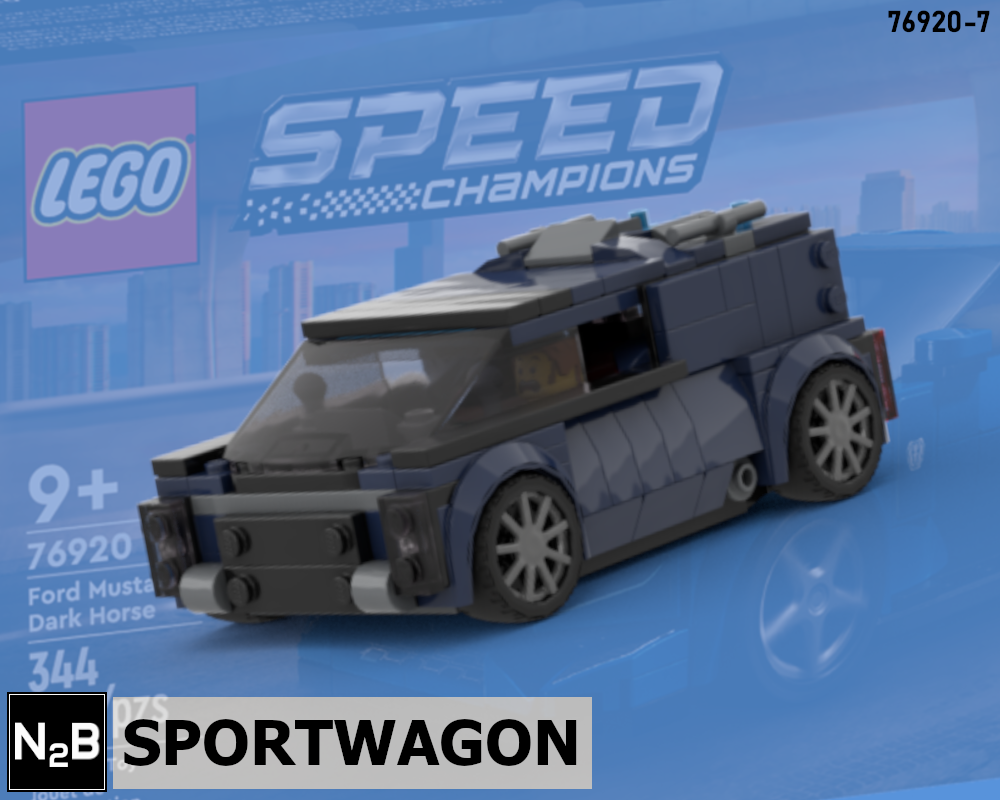 LEGO MOC 76920-7 Sportwagon by n2brick | Rebrickable - Build with LEGO