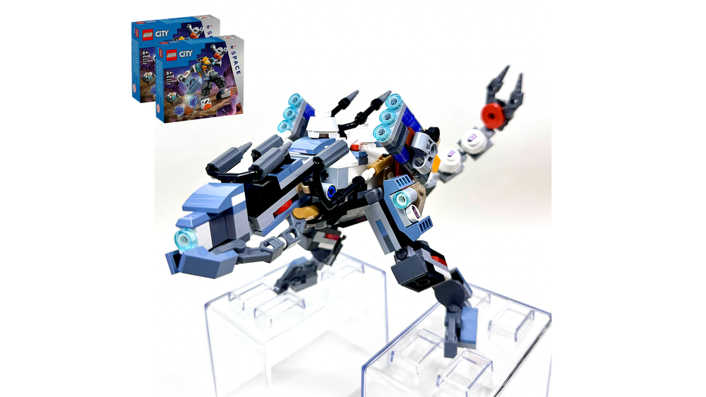 LEGO MOC Horizon Thunderjaw (Space 2x60428) by anderson_brick_art | Rebrickable - Build with LEGO