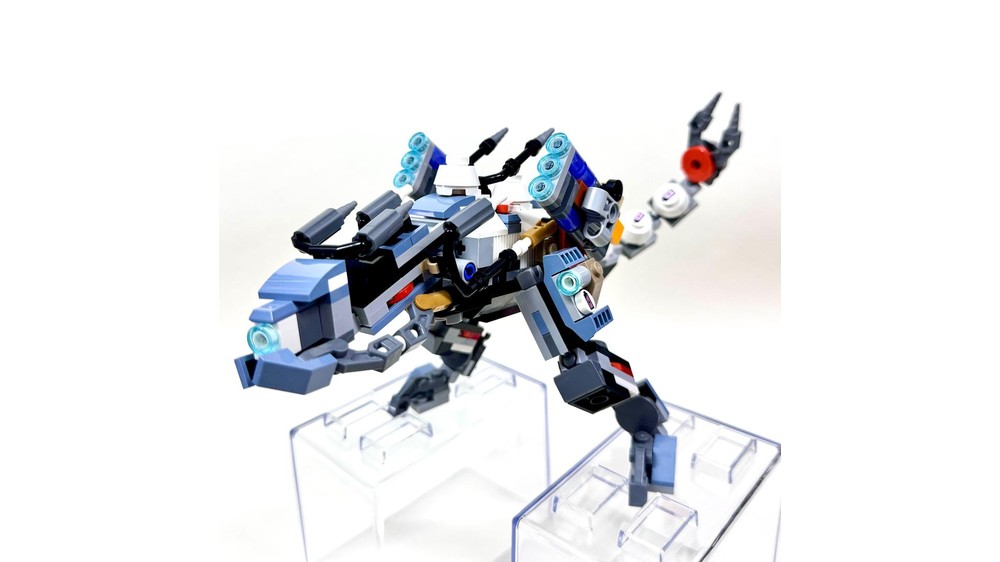 LEGO MOC Horizon Thunderjaw (Space 2x60428) by anderson_brick_art | Rebrickable - Build with LEGO