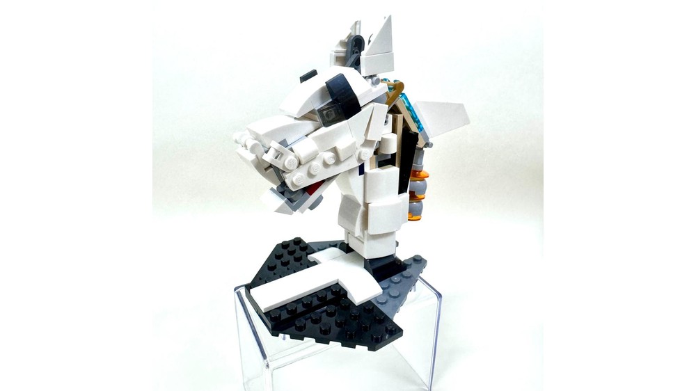LEGO MOC-191568 Wolf bust (LEGO 31134) by anderson_brick_art ...