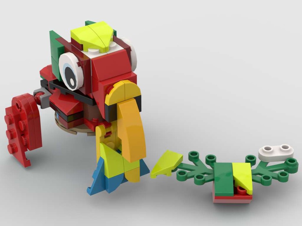 LEGO MOC Elephant by EliseuV | Rebrickable - Build with LEGO