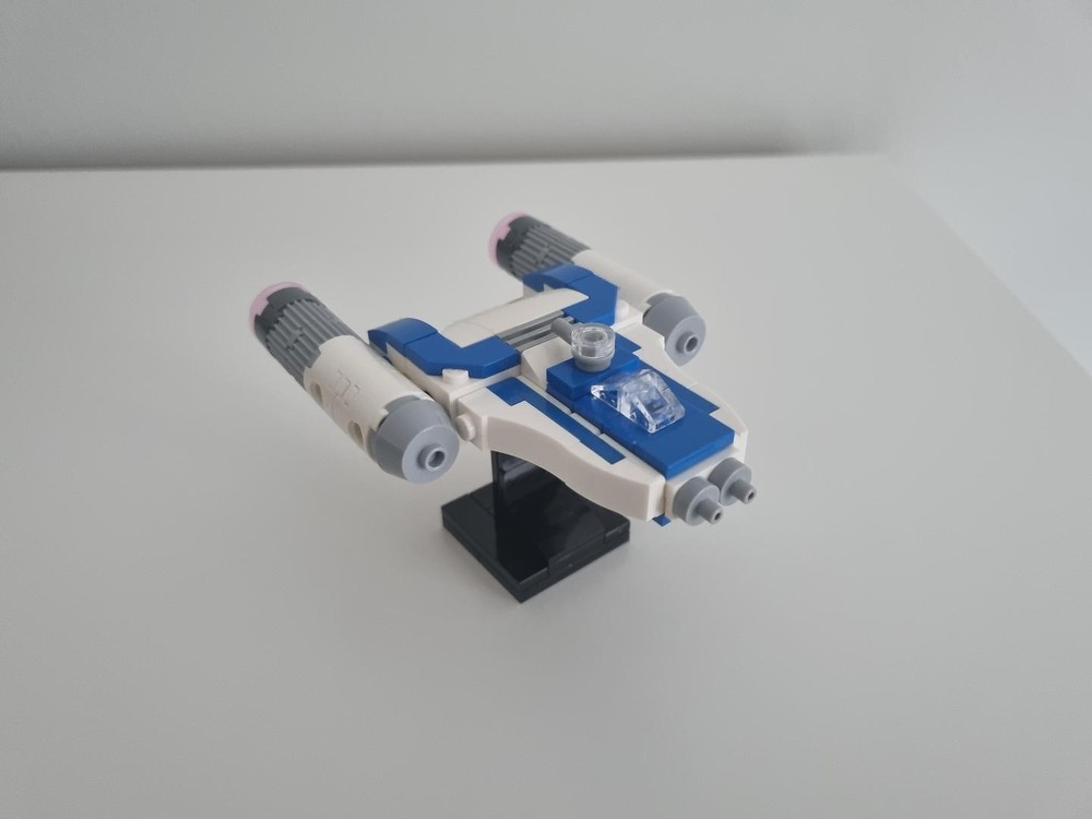 LEGO MOC Mini Clone Wars Y-wing by Morbius5 | Rebrickable - Build with LEGO