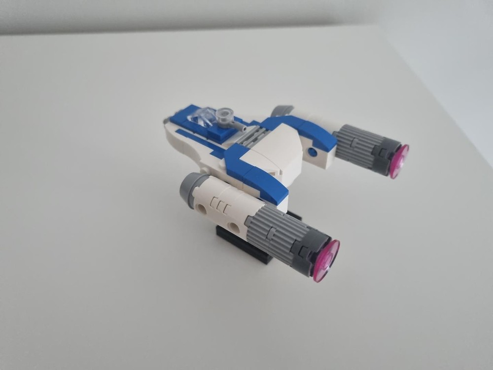 LEGO MOC Mini Clone Wars Y-wing by Morbius5 | Rebrickable - Build with LEGO