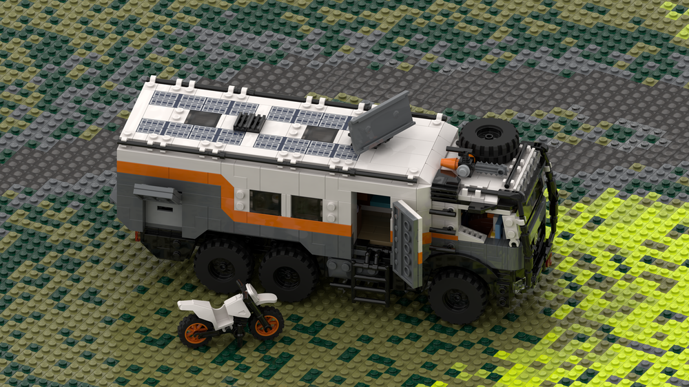LEGO MOC Mercedes-Benz Arocs 6x6 Expedition by PrShadoko | Rebrickable ...