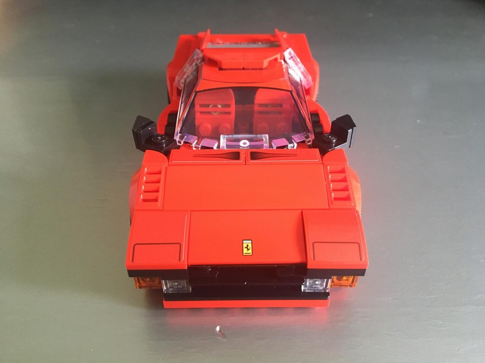 Lego Moc Ferrari 308 Gtb By Sillert09 Rebrickable Build With Lego