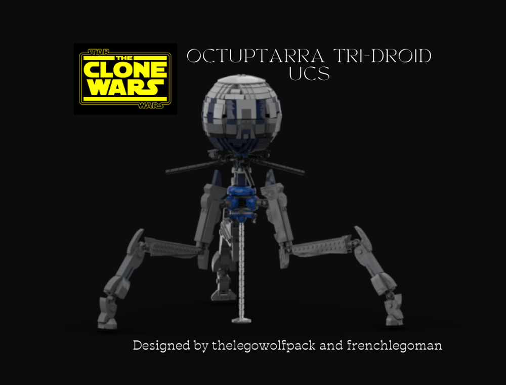LEGO MOC-191585 Octuptarra tri-droid UCS by thelegowolfpack ...
